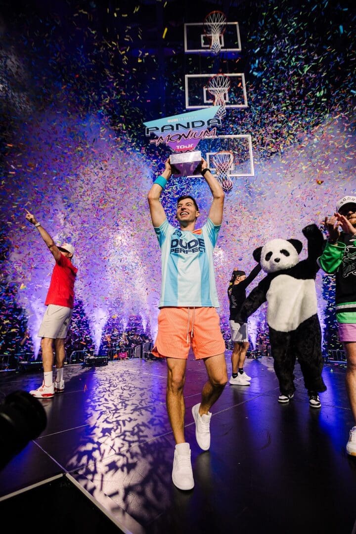 Dude Perfect Lets Loose the Panda-monium with Bandit Lites and 46 ...